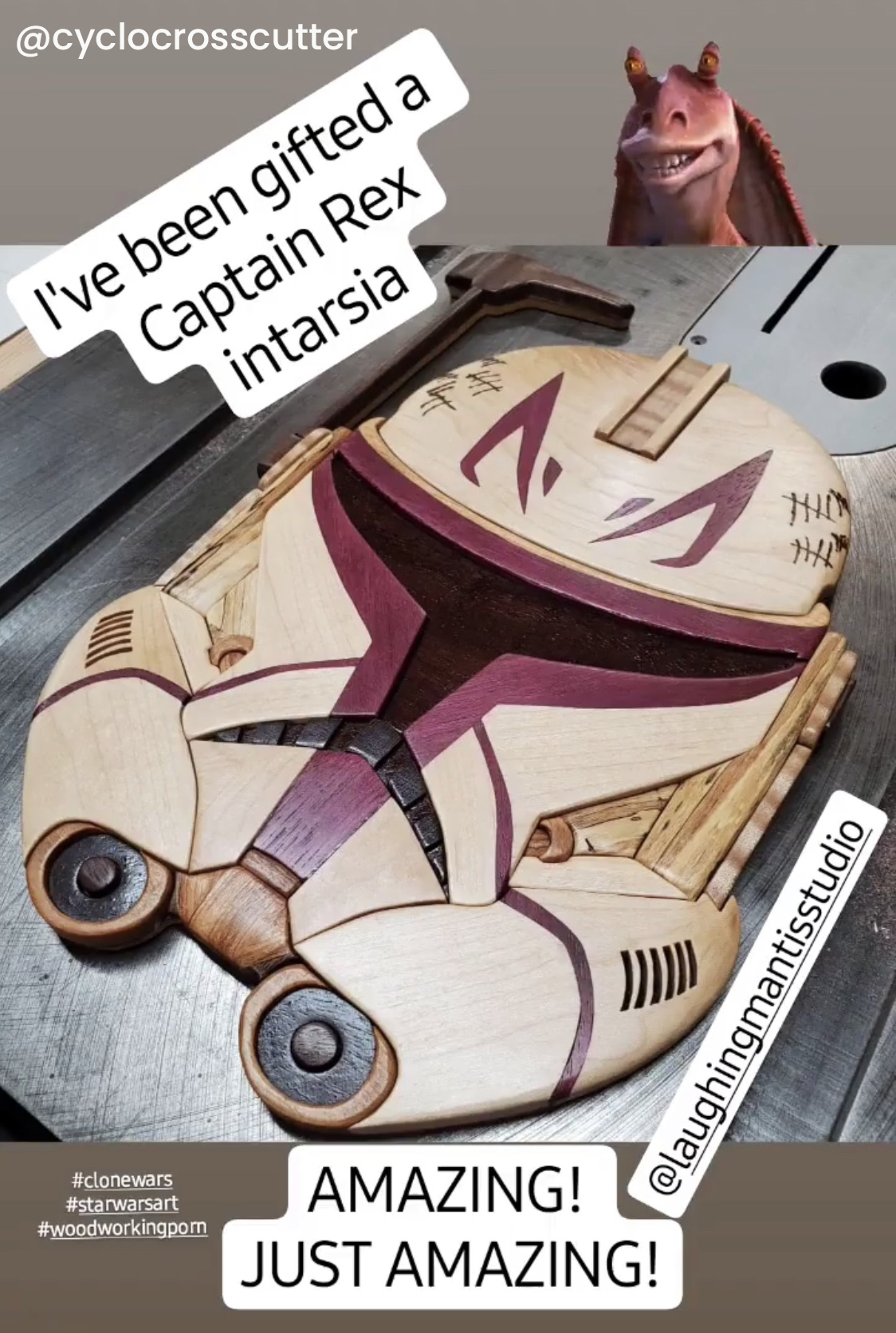 Captain Rex, Daniel D. Brown, Ph.D., 2020 - Laughing Mantis Studio